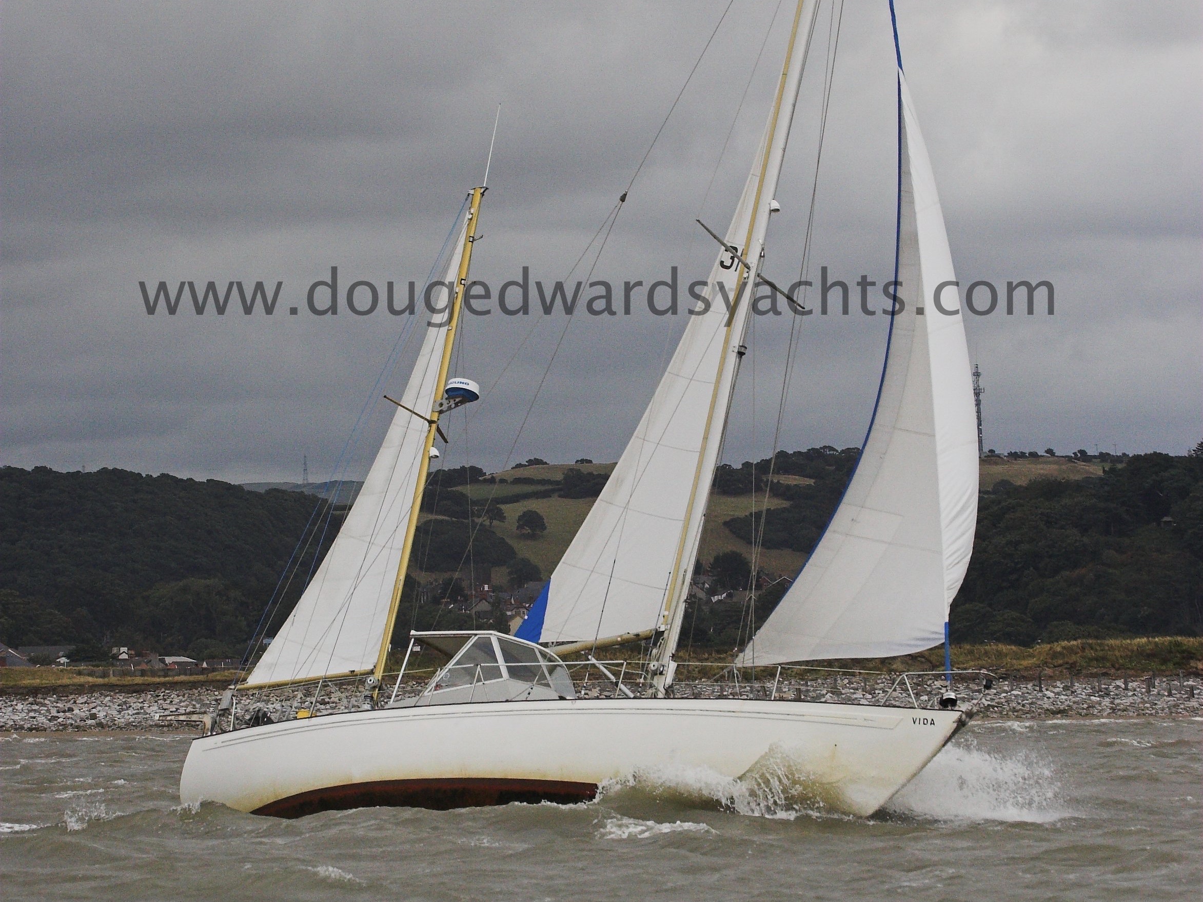 Rival 38 Centre Cockpit Ketch – Doug Edwards Yachts